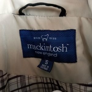 Mackintosh | Jackets & Coats | Mackintosh New England Black Tan Coat ...